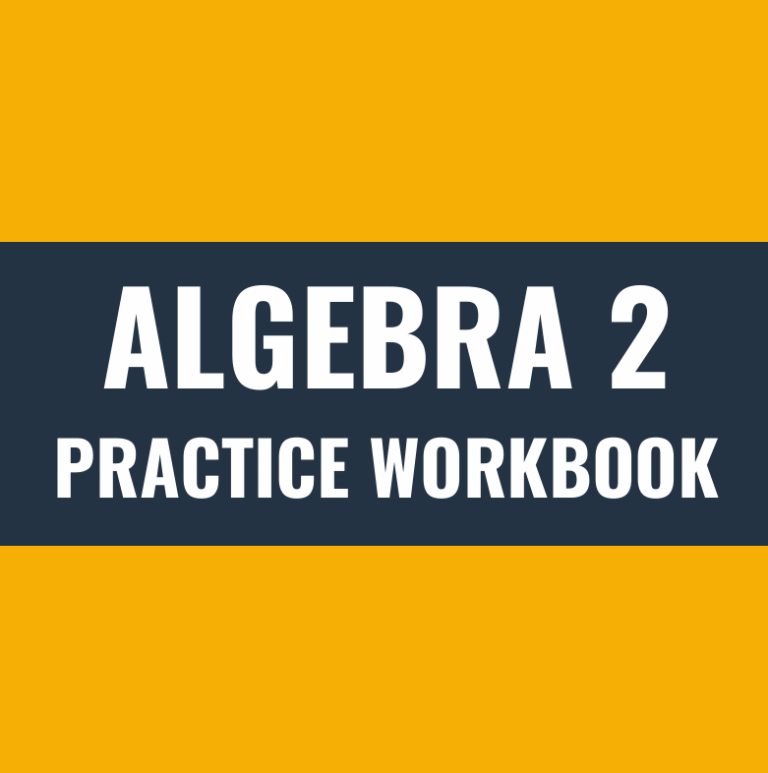 The Ultimate Comprehensive Practice Workbook for Mastering Algebra 2 ...